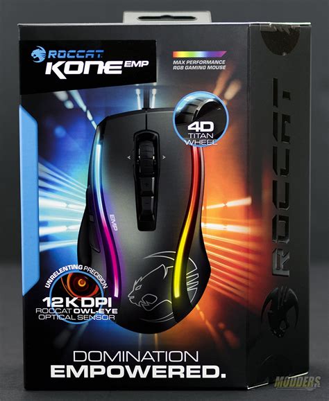 Roccat Kone EMP Gaming Mouse Review - Modders Inc