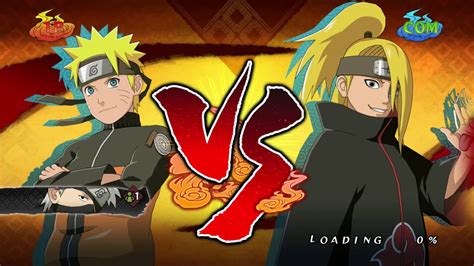 Naruto And Kakashi Vs Deidara Naruto Shippuden Ultimate Ninja Storm 2