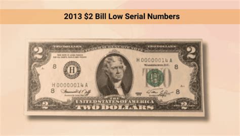 2013 2 Dollar Bill Serial Number Lookup Chronicle Collectibles