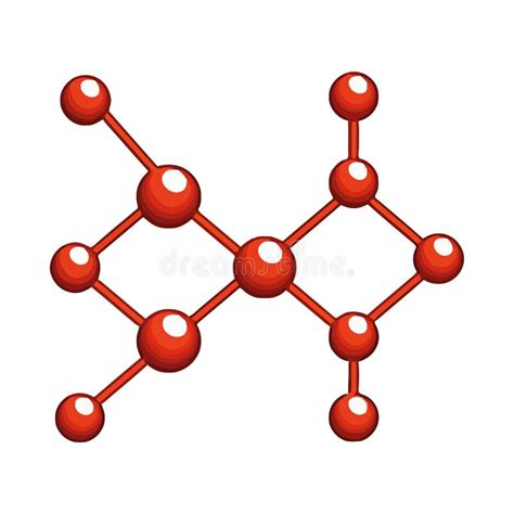 Science Atom Molecular Structure Illustration Physics Stock Vector