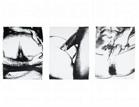 Sold Price ANDY WARHOL Sex Parts Three Prints October PM EDT