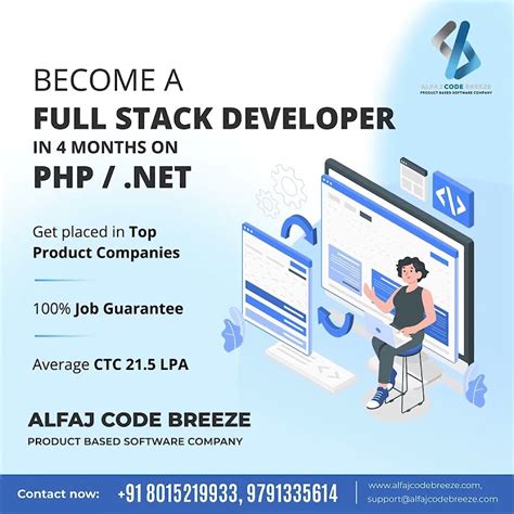 Become A Full Stack Developer In 4 Months Php Net Alfajcodebreeze Youtube