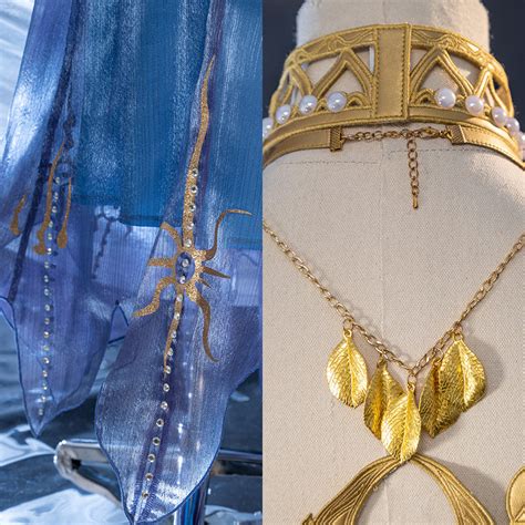 Identity V Naiad Grace Weeping Goddess Cosplay Costume Winkcosplay