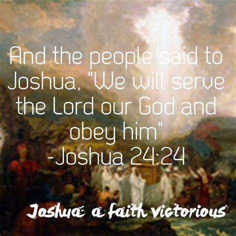 The Benson Journey Joshua 24 Responsive Reading
