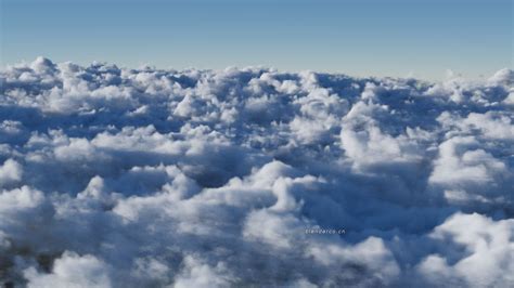 Blender云层模型 Blender布的