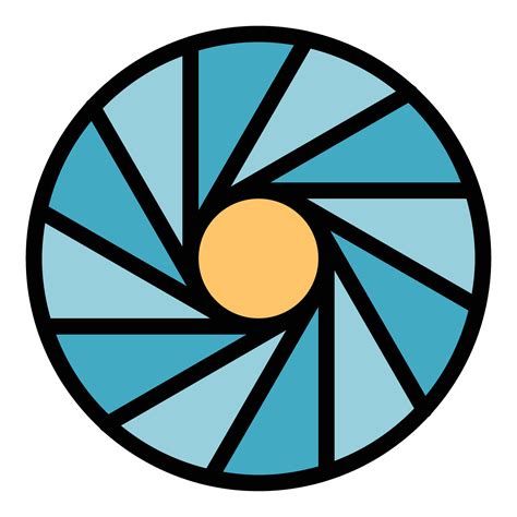 Camera Shutter Icon Vector Flat 27149322 Vector Art At Vecteezy