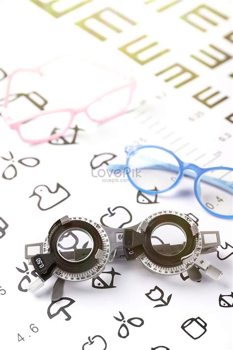 Visual Acuity Chart And Optometry Frame Picture And Hd Photos Free