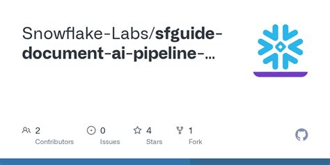 Github Snowflake Labs Sfguide Document Ai Pipeline Automation In Snowflake
