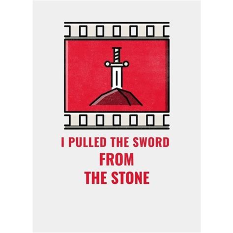 Jeronkarji I Pulled The Sword From The Stone Tablo Ahşap Fiyatı
