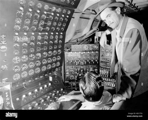 Howard Hughes In Cockpit Of His Spruce Goose H 4 Flying Boat 1947