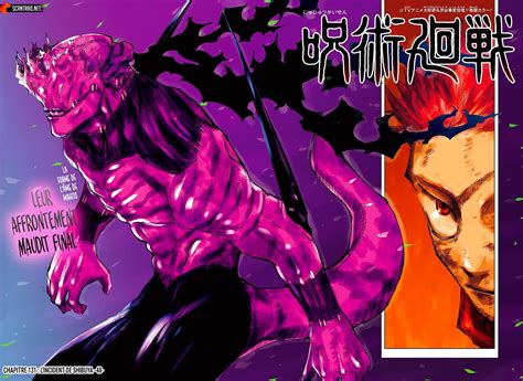 Jujutsu Kaisen Mahito Final Form Manga