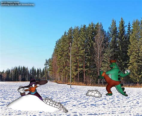 Throwing Snowballs By Rdj1995 On Deviantart
