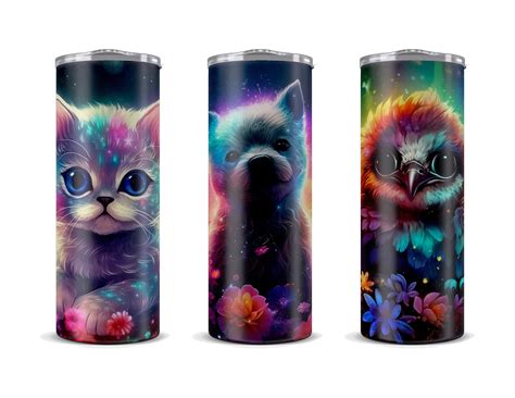 Tumbler Template Bundle Svg 20oz Tumbler Template Straight Tapered