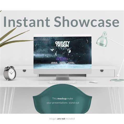 Computer Mock Up Free PSD File