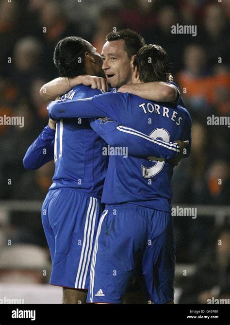 Chelseas Fernando Celebrates Scoring His Goal Of The Game Hi Res Stock