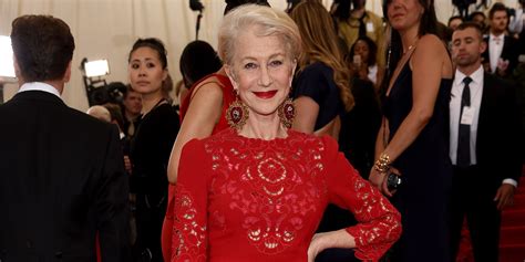 Helen Mirren Shows Off Bra In Stunning See Through Dress Met Gala