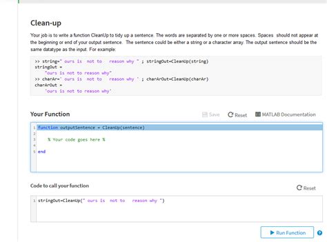 Solved Clean Up Your Job Is To Write A Function Cleanup To