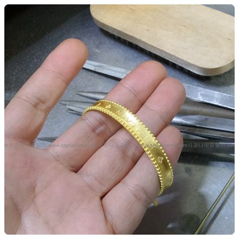 순금뱅글팔찌 주문제작 네이버 블로그