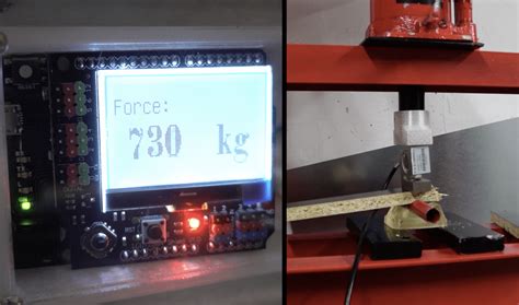 Monitoring The Force Of A 20 Ton Hydraulic Press Arduino Blog