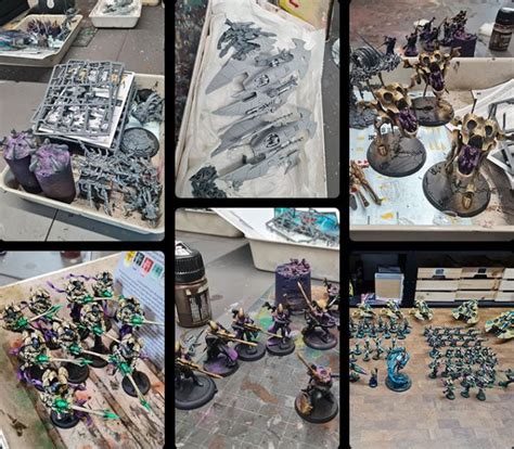Aeldari Ynnari Army Warhammer Projects Art W Studio