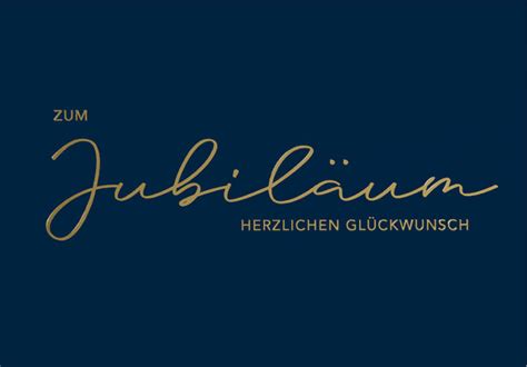 Jubiläum Unverpackt Glückwunschkarte im Format 11 5x17cm mit Umsc