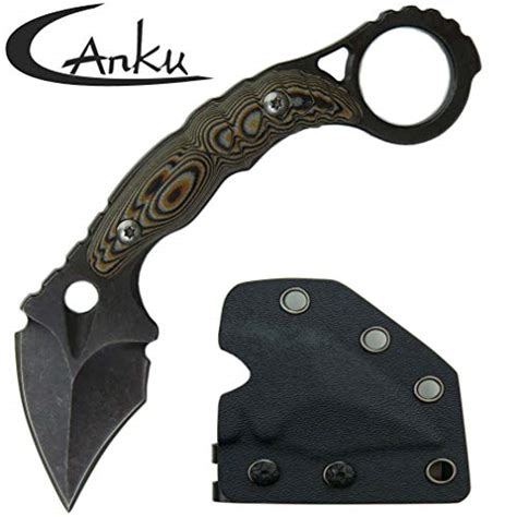 Canku C1107 Fixed Blade Knife Tactical Knife D2 Blade G10 Handle Knife