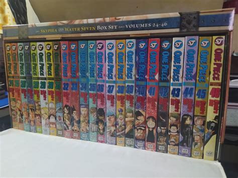One Piece Manga Box Set Hobbies And Toys Books And Magazines Comics