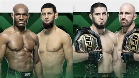 UFC 294 Betting Odds Islam Makhachev Vs Alexander Volkanovski And