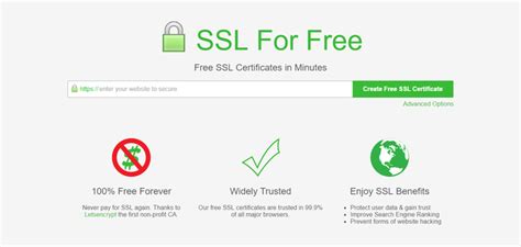 Ssl For Free 网页快速申请lets Encrypt的ssl证书 知乎