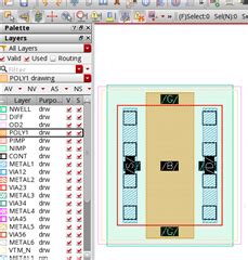 Layout Pcell Label Tinkering Custom IC Design Cadence Technology