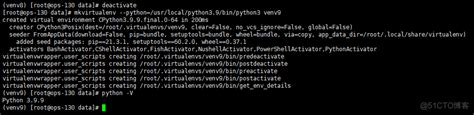 Venv环境中如何安装指定版本python Python Venv 部署mob6454cc627440的技术博客51cto博客