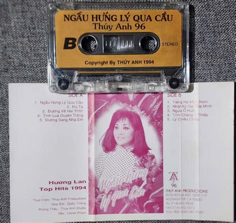 Hương Lan Ngẫu Hứng Lý Qua Cầu TiỆm BÁn BĂng Cassette VÀ Cd GỐc HoÀi CỔ