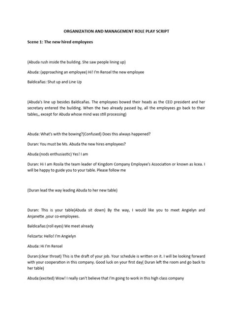 Organization And Management Script Pdf