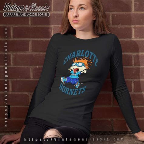Rugrats Charlotte Hornets Shirt Vintagenclassic Tee