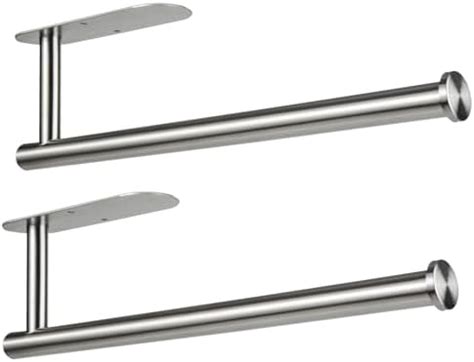 Amazon 2 Pack Paper Towel Holder For Kitchen Self Adhesive Under