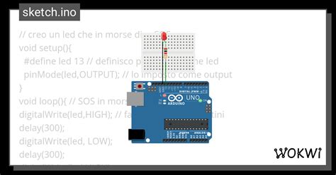 Primo Progetto Sos Wokwi Esp32 Stm32 Arduino Simulator