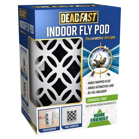 Deadfast Indoor Fly Pod Chemical Free Tesco Groceries