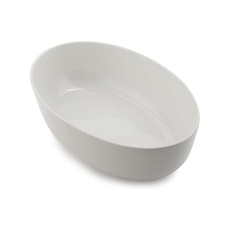 Kitchen Life Ceramic Oval Bowl White The Culinarium