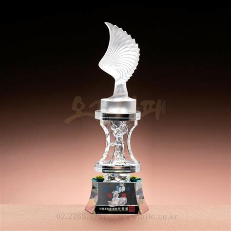 오직상패 ⊙ 크리스탈트로피 Cw6 0028 감사패 트로피 골프패 전문디자이너 공장직영 맞춤제작