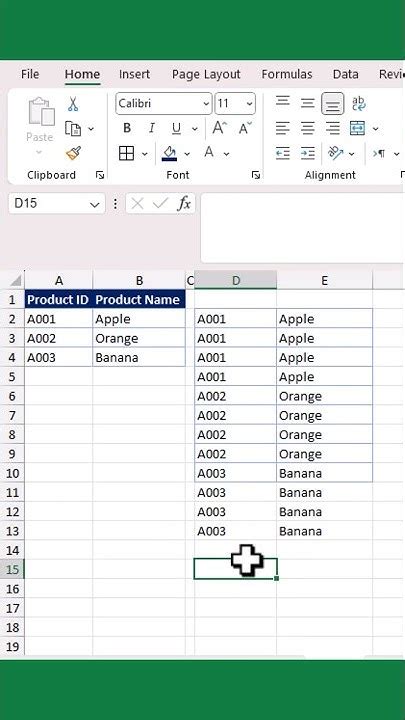 How To Create Repeated Content By Using Excel Index And Sequence Functions Youtube