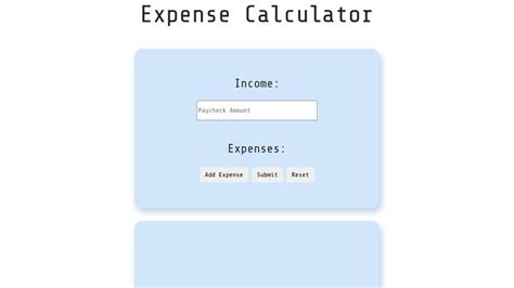 Expense Tracker