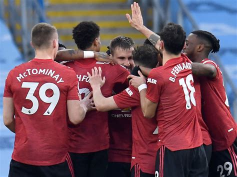 Man City Vs Manchester United Result Premier League Score Goals And