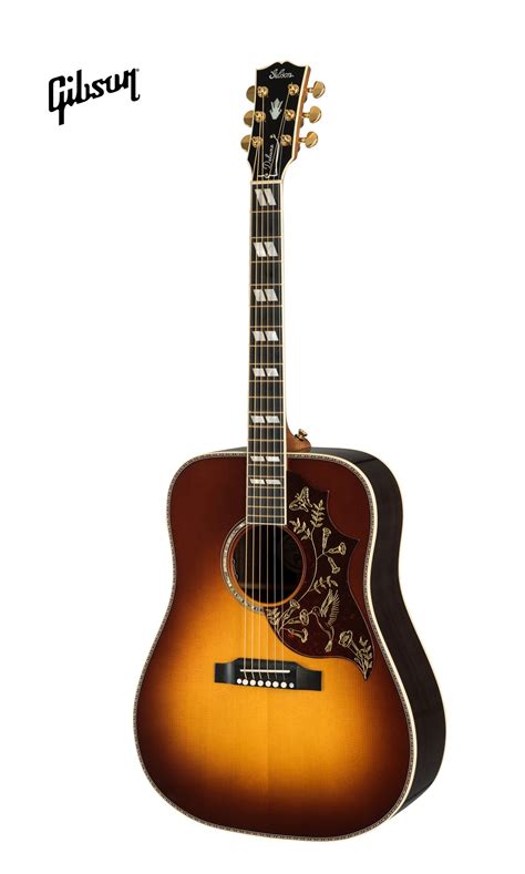 Gibson Hummingbird Deluxe Rosewood Acoustic Electric Guitar Rosewood