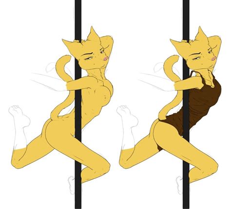 Rule 34 Anthro Breasts Dancing Feline Fur Furry Katia Katia Managan Khajiit Plain Background