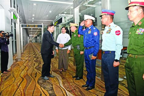 နိုင်ငံတော်စီမံအုပ်ချုပ်ရေးကောင်စီအဖွဲ့ဝင် ဒုတိယဝန်ကြီးချုပ်နှင့် ပြည