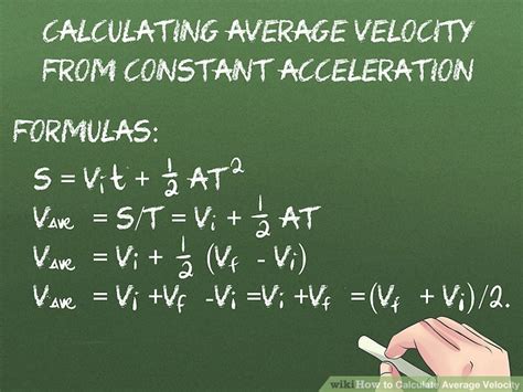 How To Calculate Average Velocity Steps With Pictures