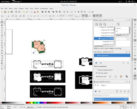 Mirror Symm Inkspace The Inkscape Gallery Inkscape