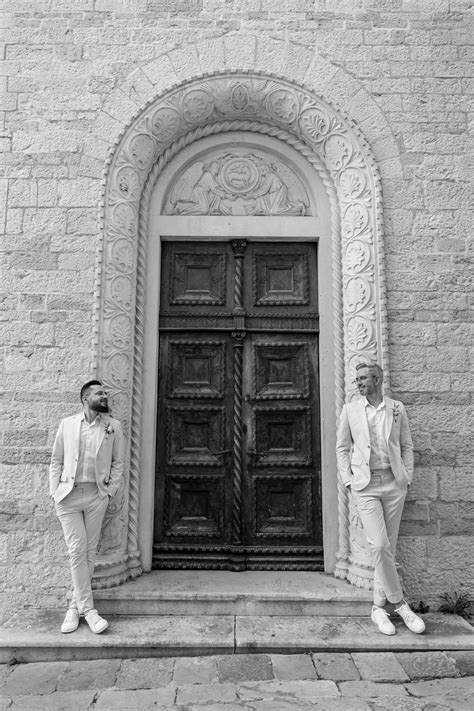 A Same Sex Wedding In Montenegro With A Stunning Bay View At Kotor