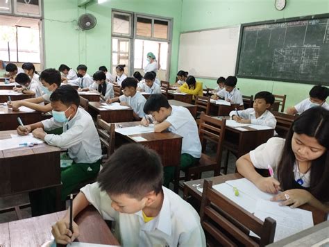 ဒဂုံမြို့နယ်တွင် အခြေခံပညာအလယ်တန်းနှင့်အထက်တန်းအဆင့် ကျောင်းတွင်းစစ