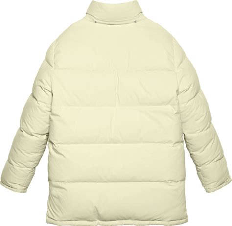 Gucci X The North Face Ivory Puffer Jacket Inc Style